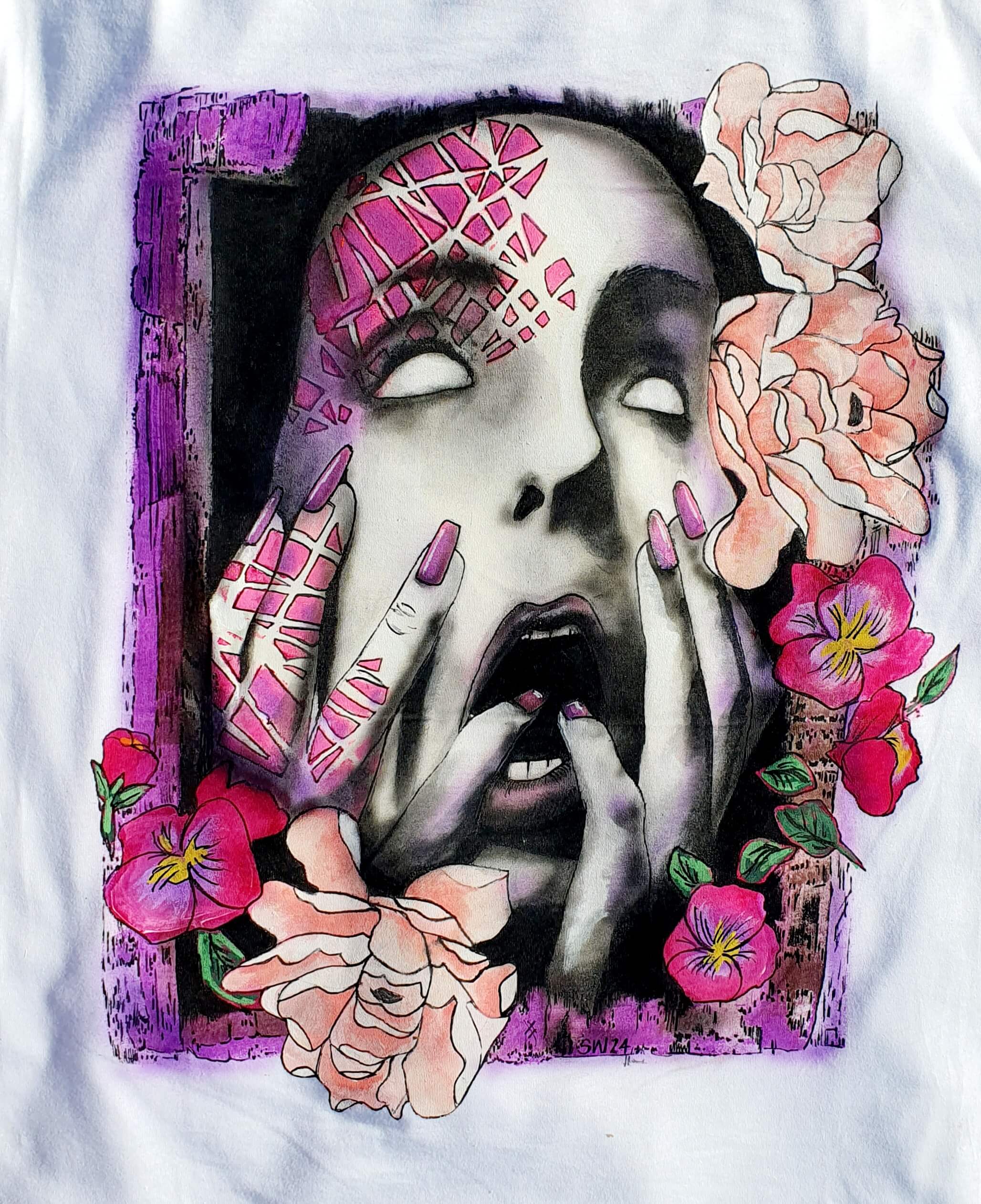 Wild Aura Apparel 2024 T shirt designs | Shannon Woodward Art